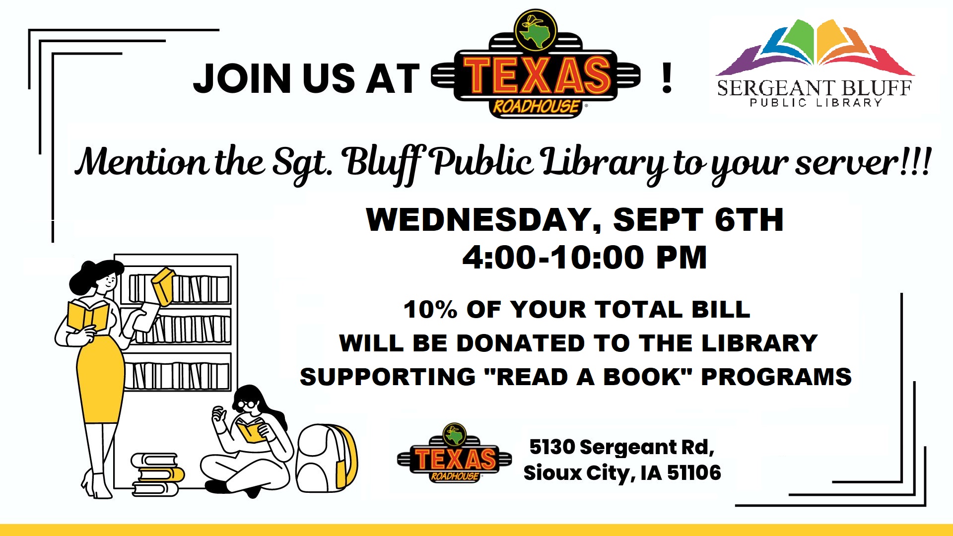 Home :: Sergeant Bluff Public Library